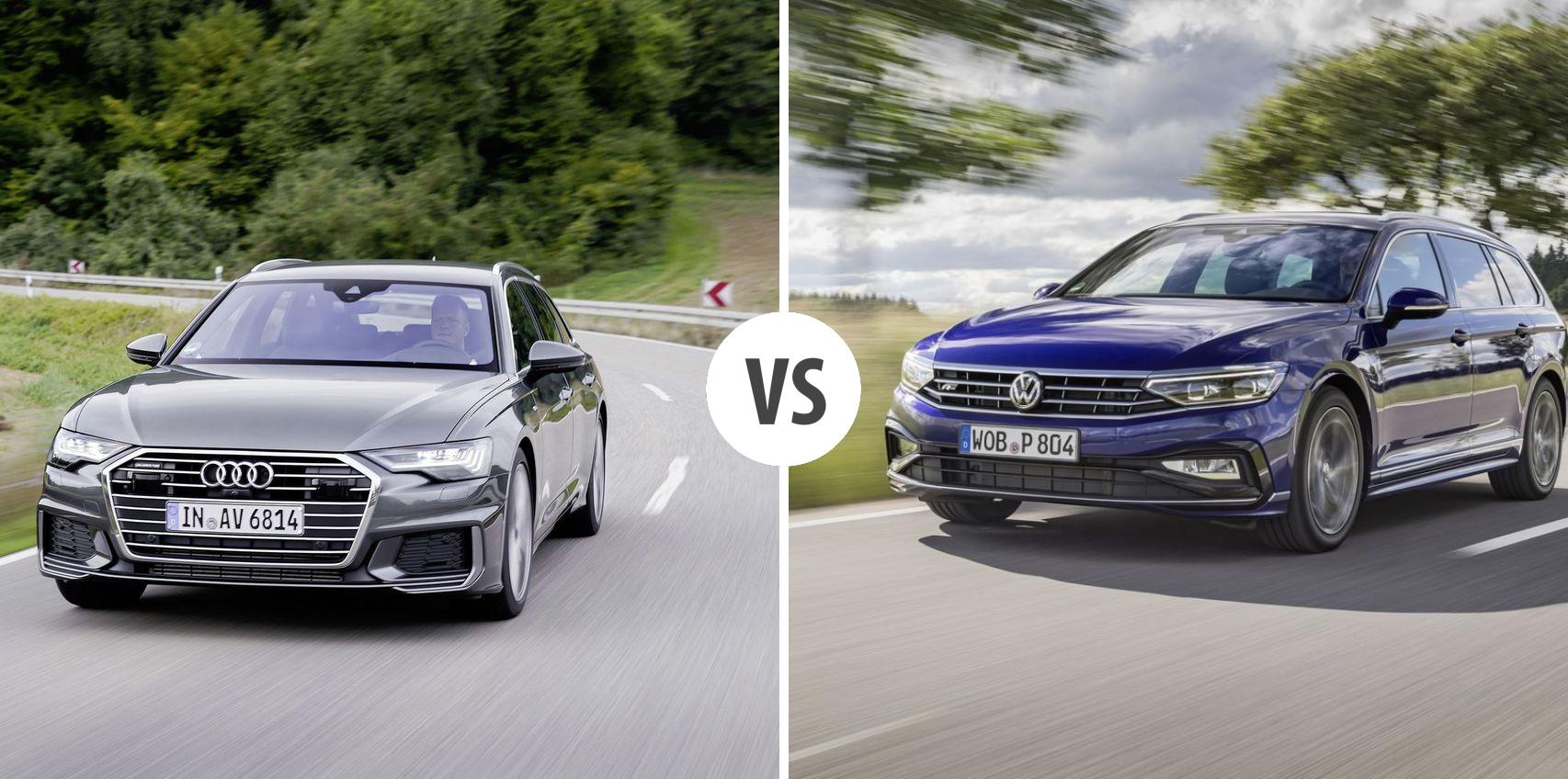 Audi A6 Avant vs VW Passat comparativa - diferencias, precios y datos ...