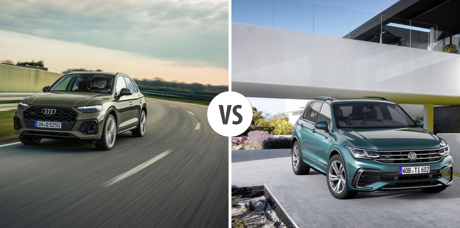 Stunning Audi Q5 Vs Vw Tiguan Images