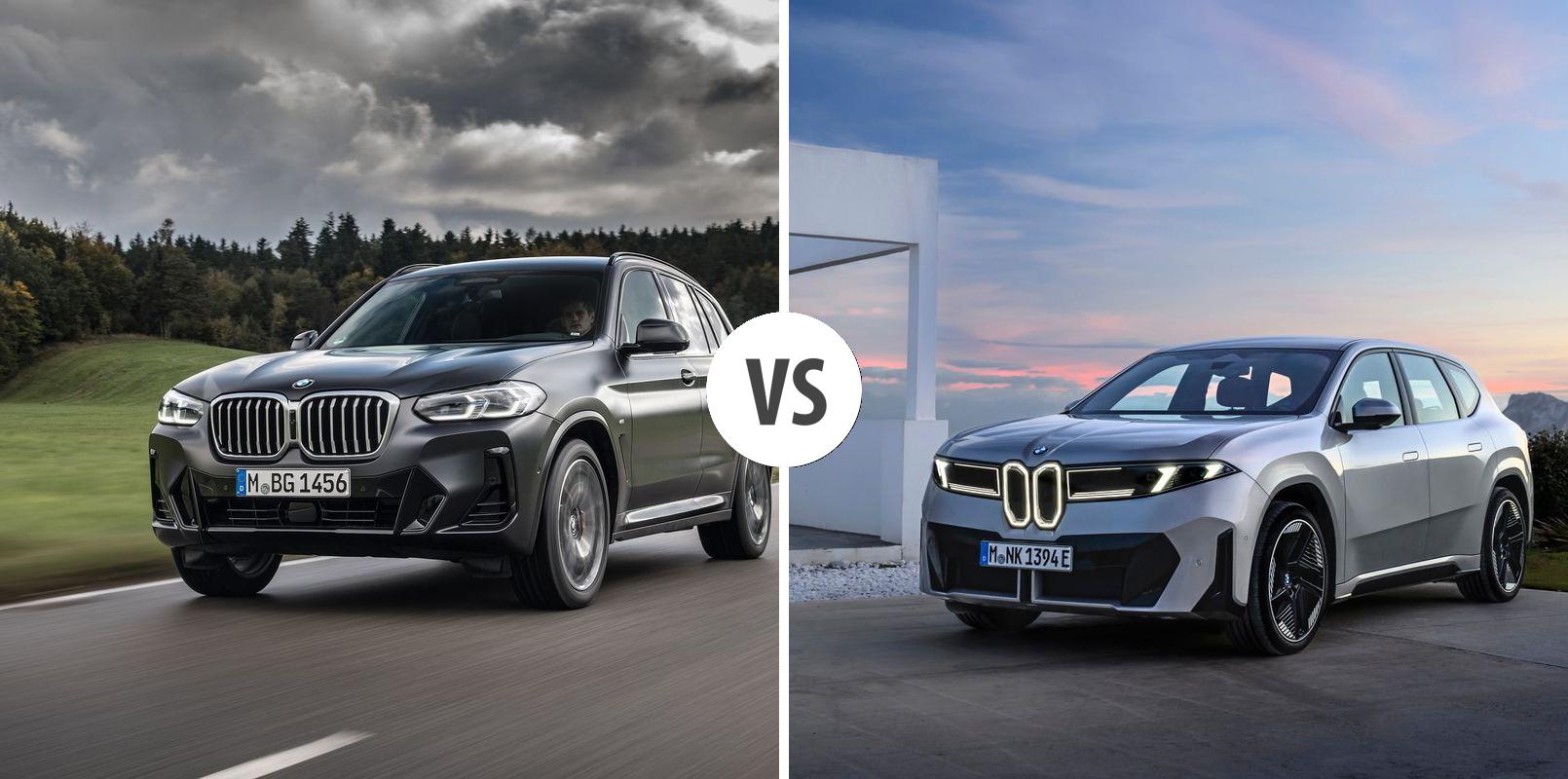 BMW X3 vs BMW iX3 comparativa - diferencias, precios y datos técnicos