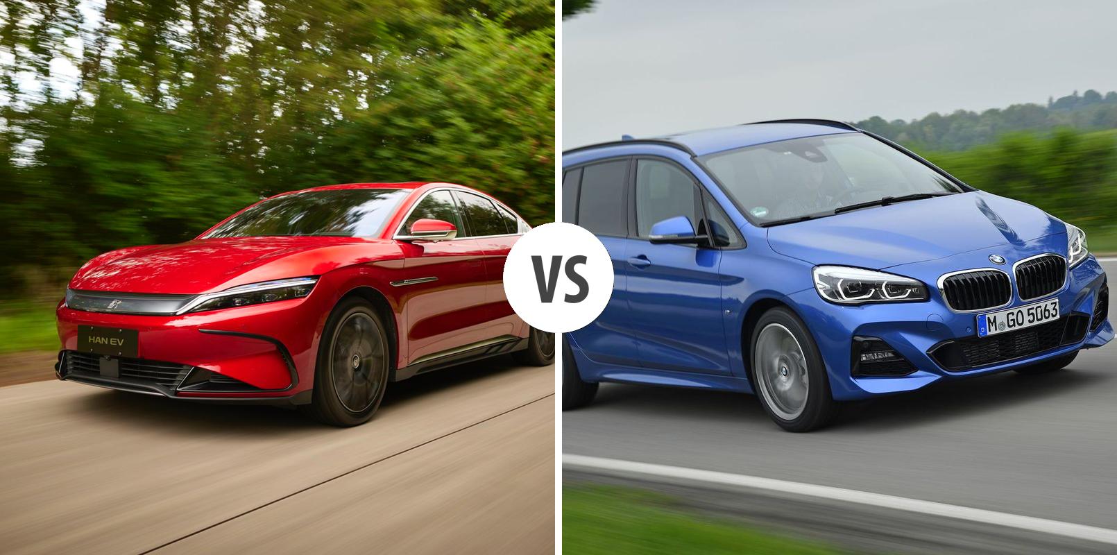 BYD Han vs BMW 2 Series Active Tourer – ¿Qué modelo ofrece más por tu dinero? Ficha técnica ...
