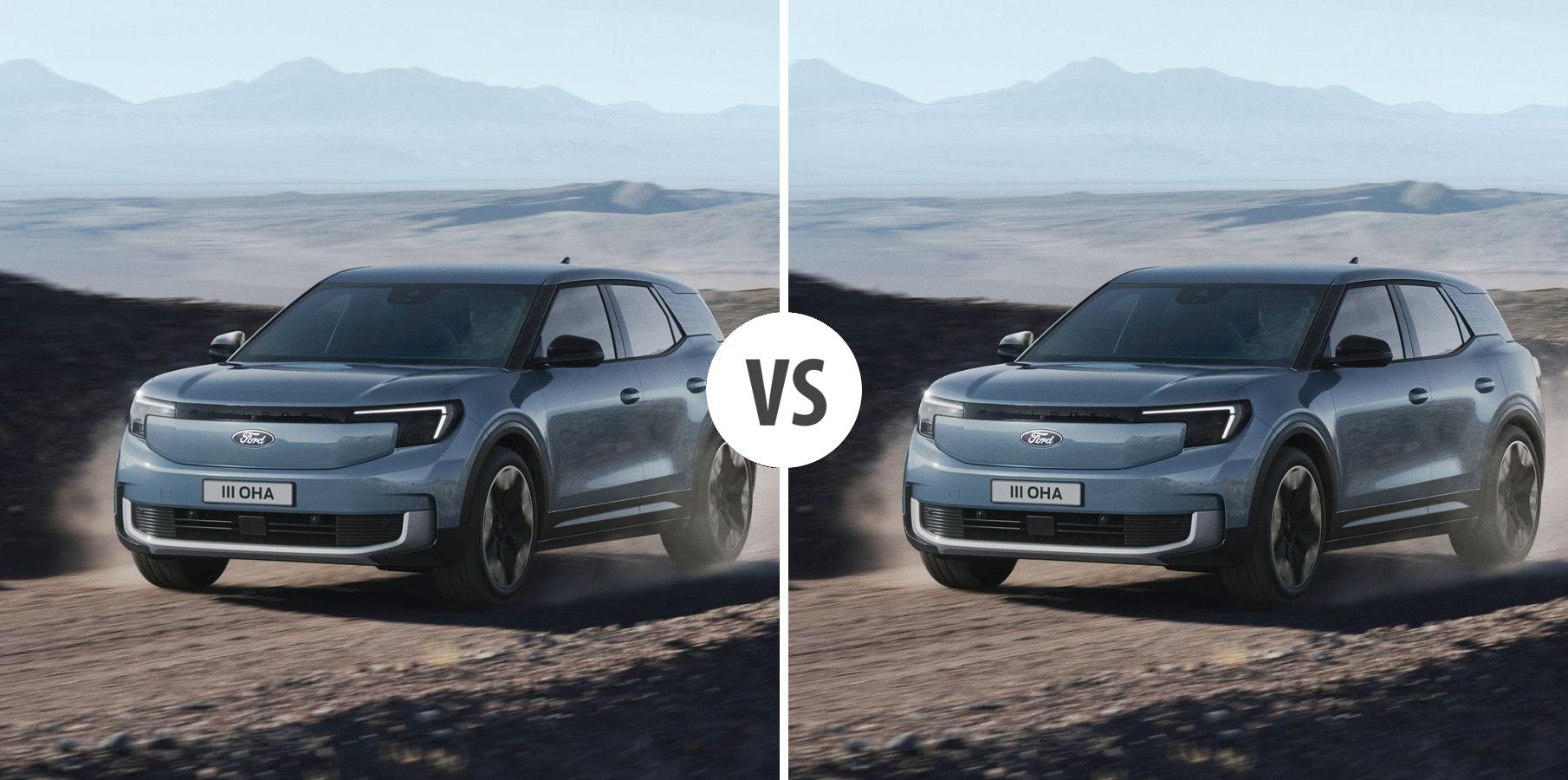 Ford Explorer EV vs Ford Explorer EV comparativa - diferencias, precios ...