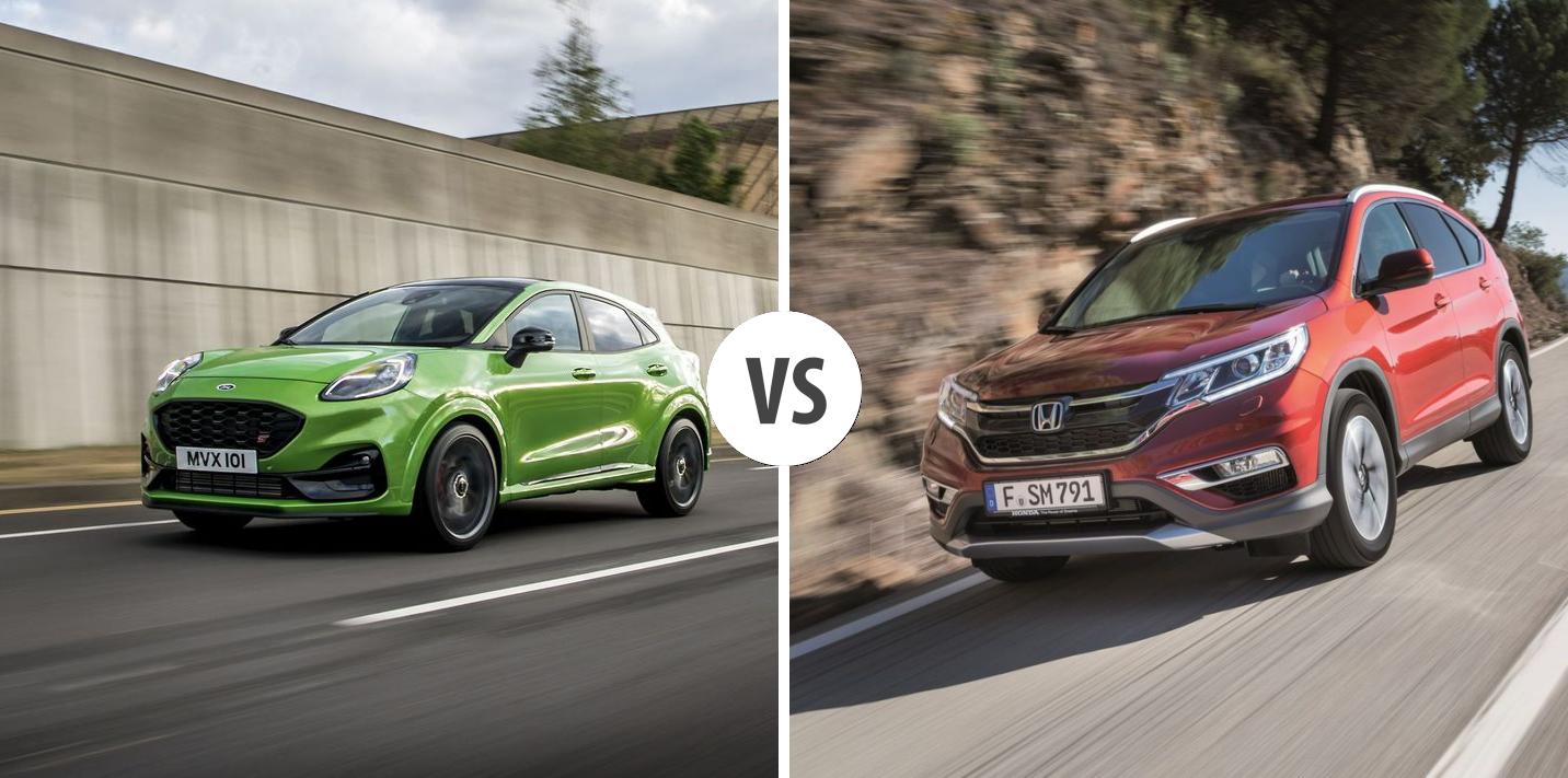 Ford Puma vs Honda CR-V comparativa - diferencias, precios y datos técnicos