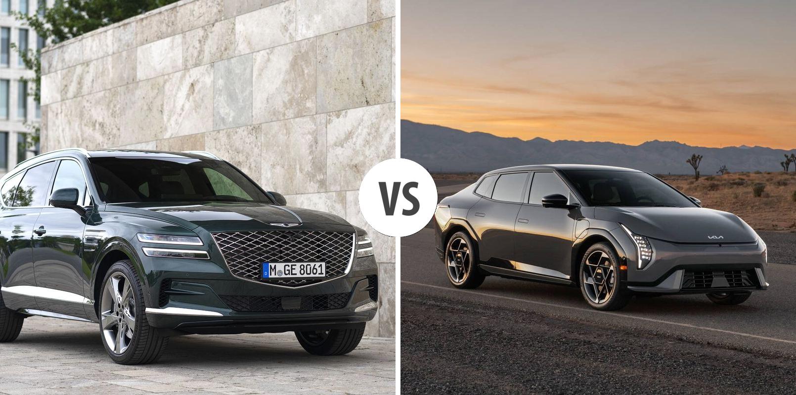 Genesis GV80 vs Kia EV4 Hatchback comparativa - diferencias, precios y ...