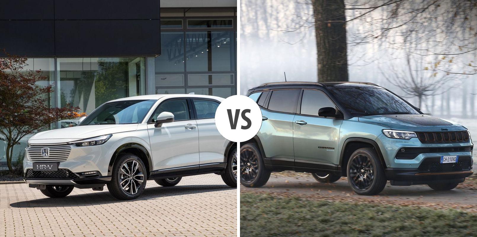 Honda HR-V vs Jeep Compass - Diferencias y precios comparados