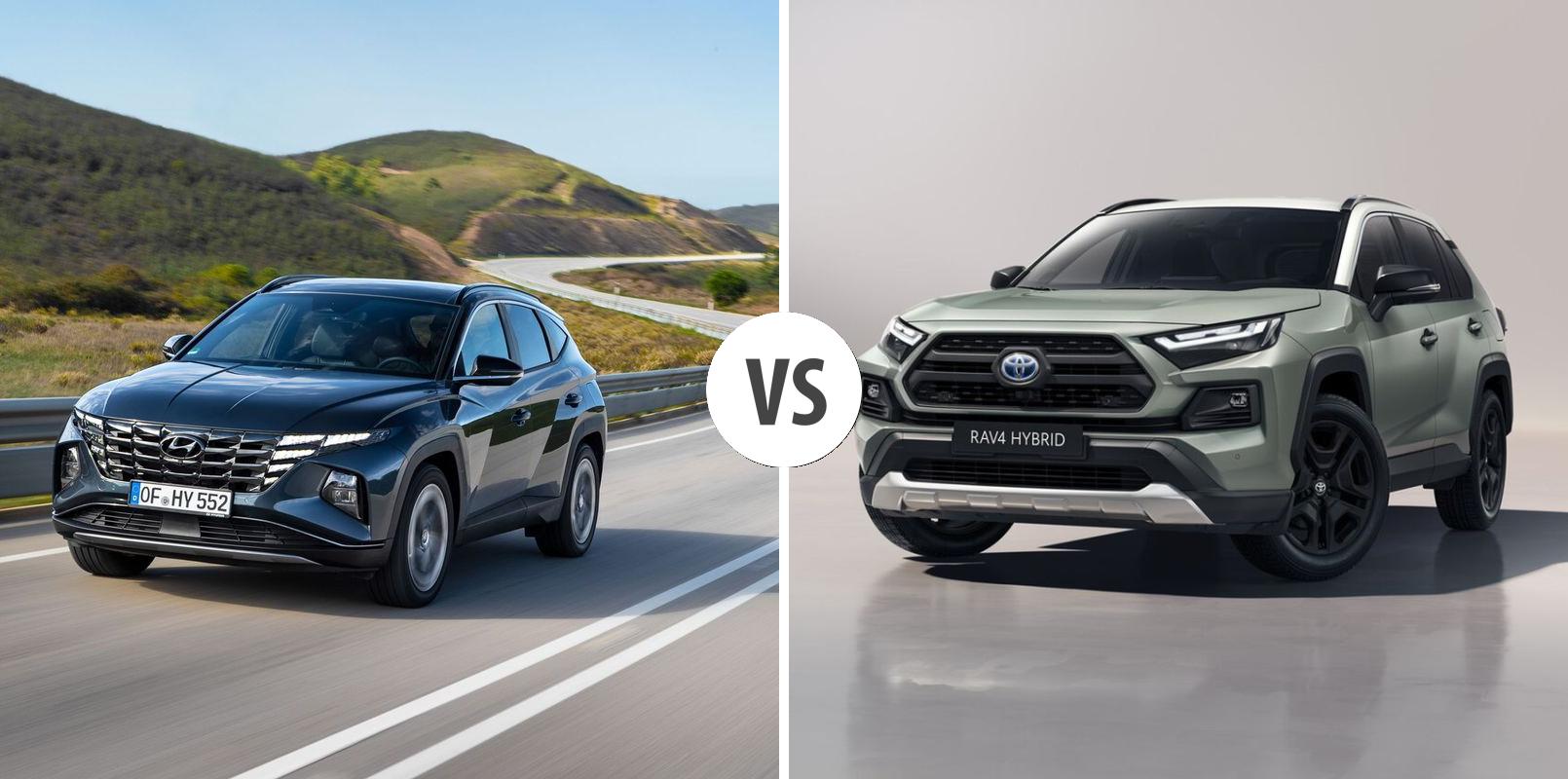 Hyundai Tucson vs Toyota RAV4 - Diferencias y precios comparados