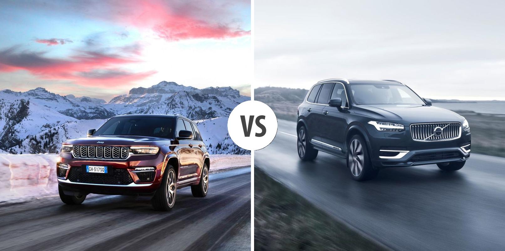 Jeep Grand Cherokee vs Volvo XC90 – ¿Qué modelo ofrece más por tu ...