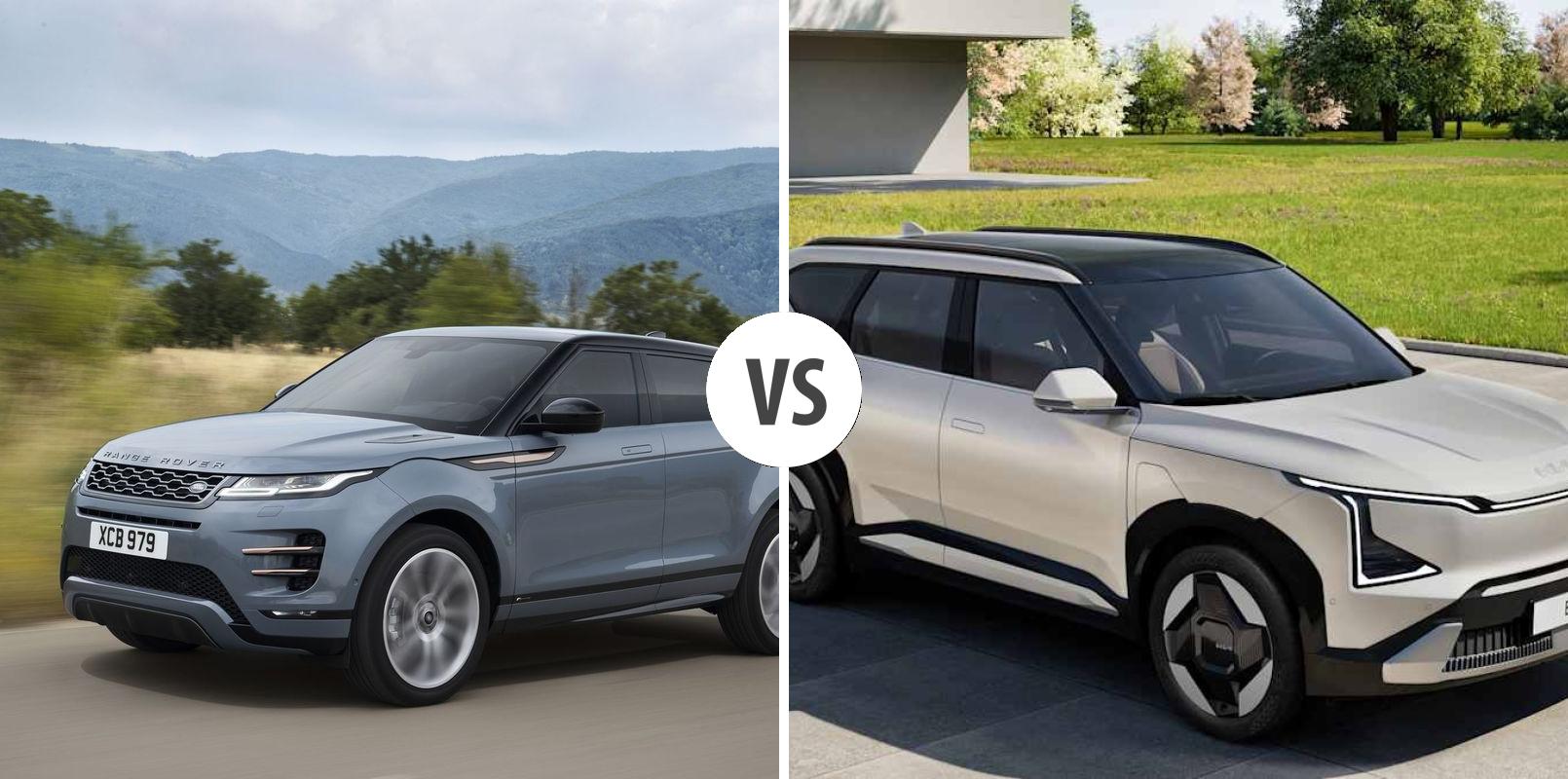 Land Rover Range Rover Evoque vs Kia EV5 comparativa - diferencias ...