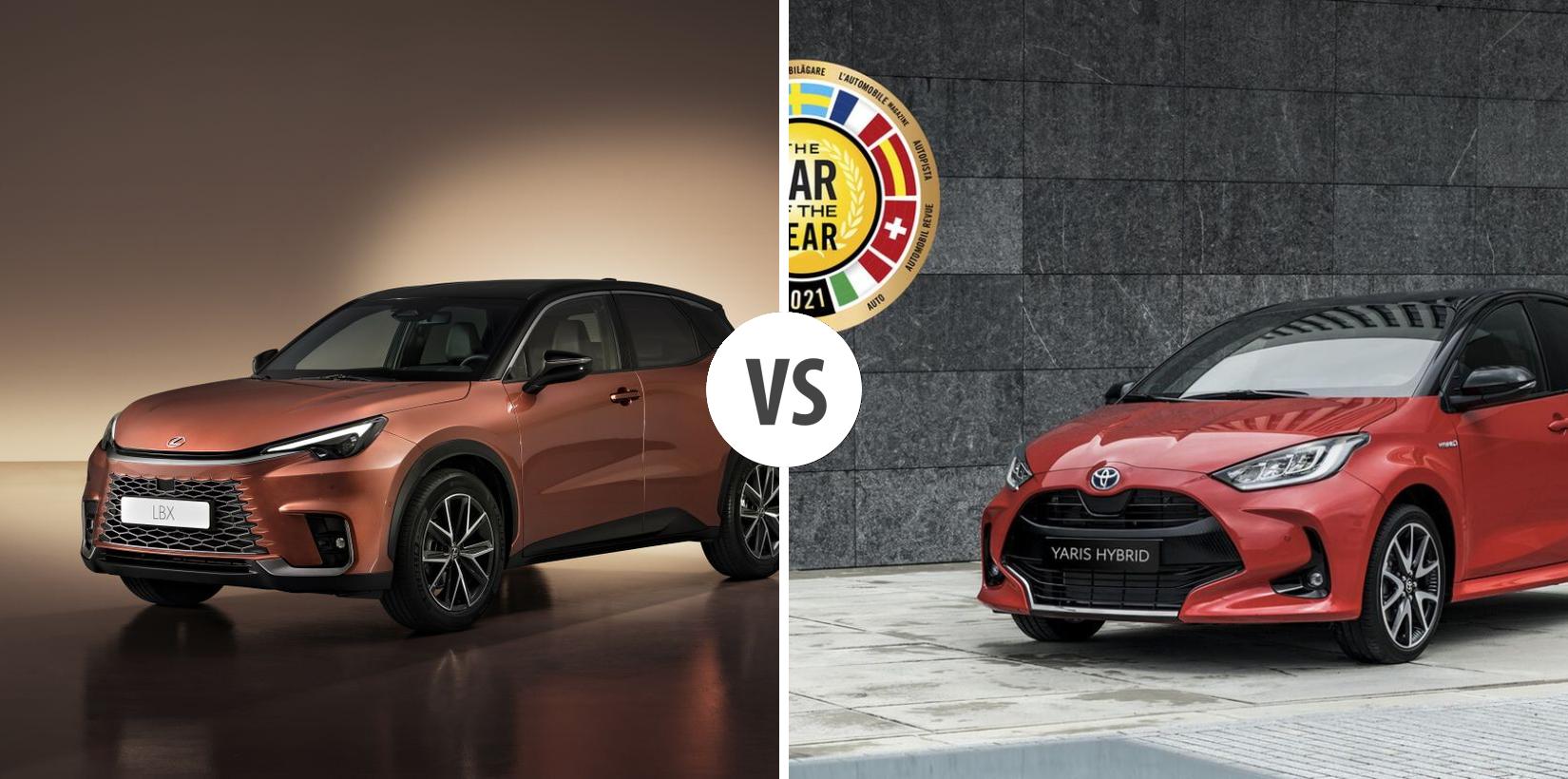 Lexus LBX VS Toyota Yaris - ¿Cuál es mejor? Comparación completa ...