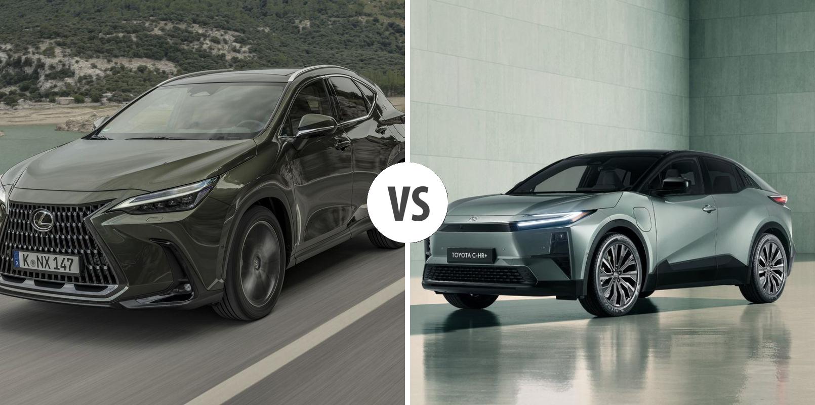 Lexus NX vs Toyota C-HR+ comparativa - diferencias, precios y datos ...