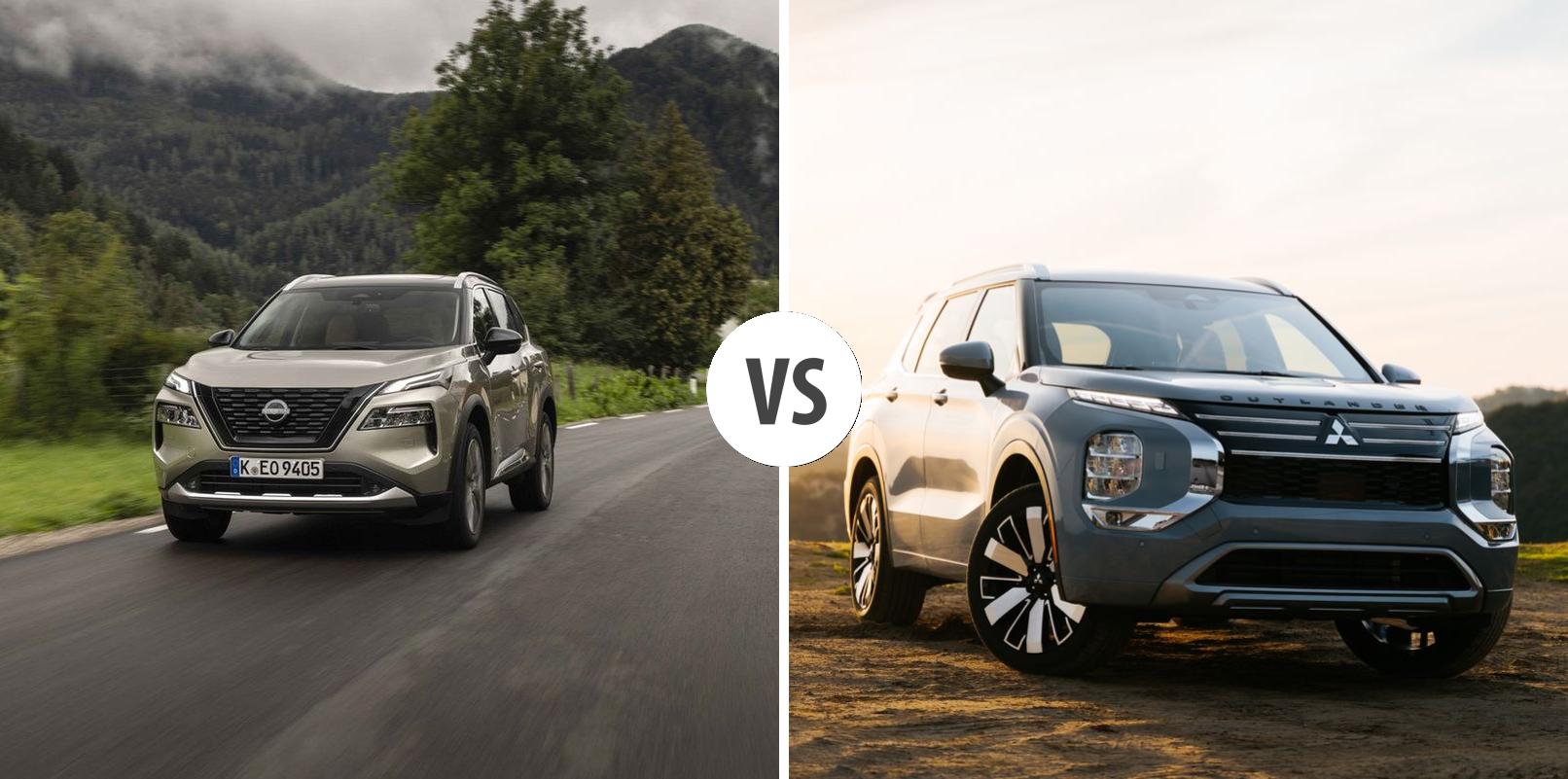 Nissan X-Trail vs Mitsubishi Outlander comparativa - diferencias ...