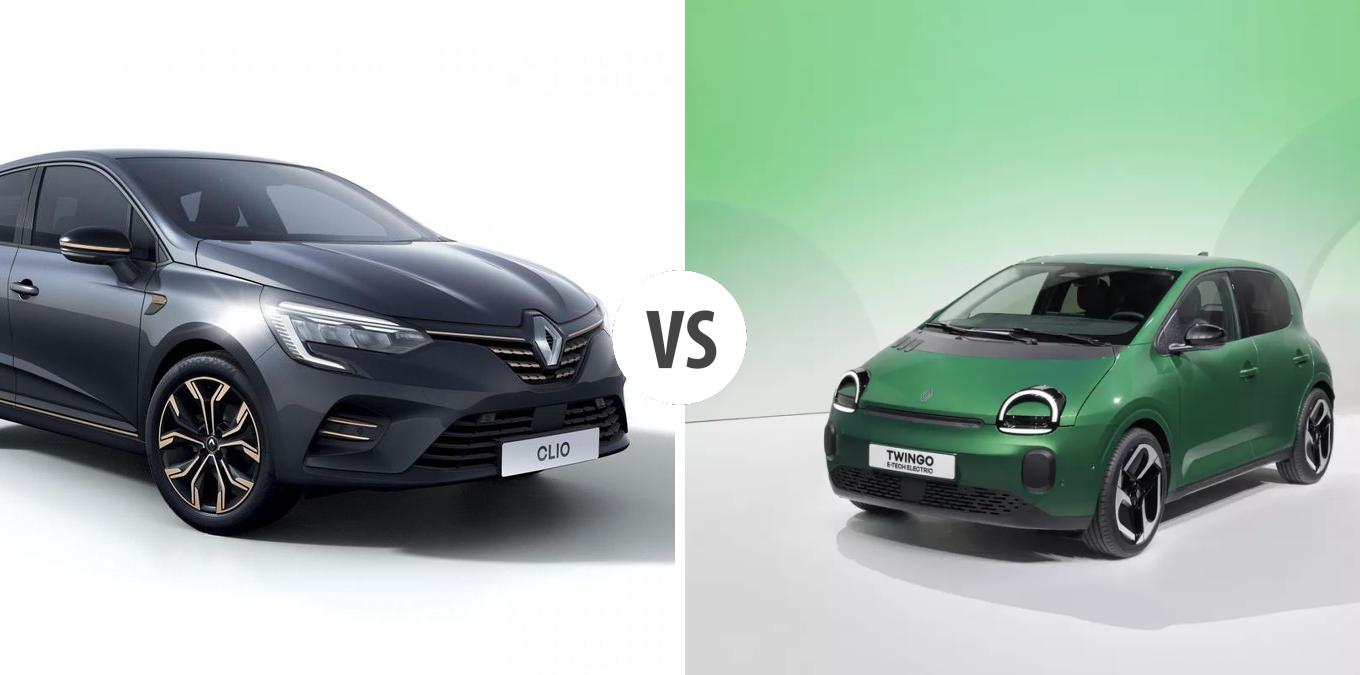 Renault Clio vs Renault Twingo comparativa - diferencias, precios y ...