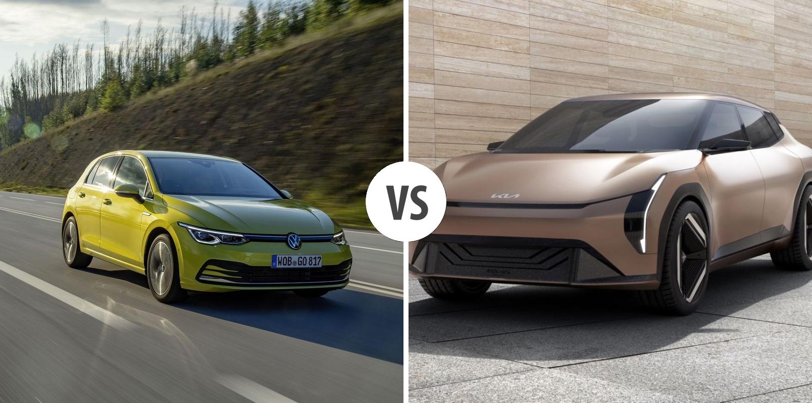 VW Golf vs Kia EV4 Sedan comparativa - diferencias, precios y datos ...